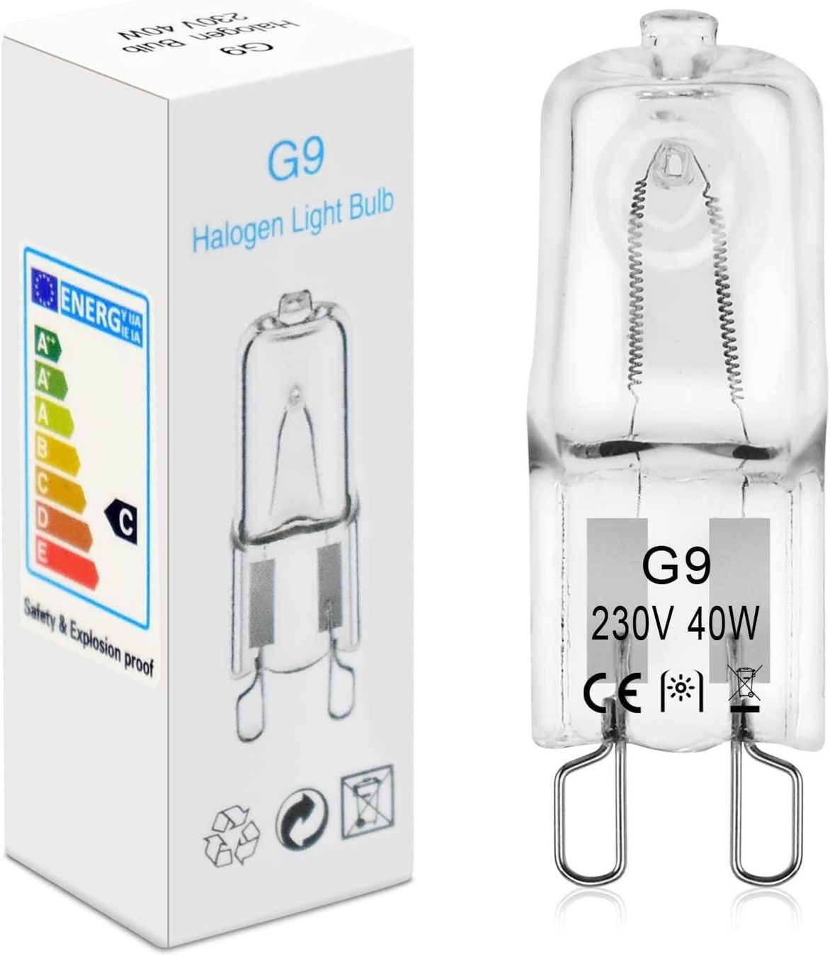 G9 Halogen GlüHbirne 40w 230v 12 Stücke (Neu (gemäss Beschreibung)) in ...