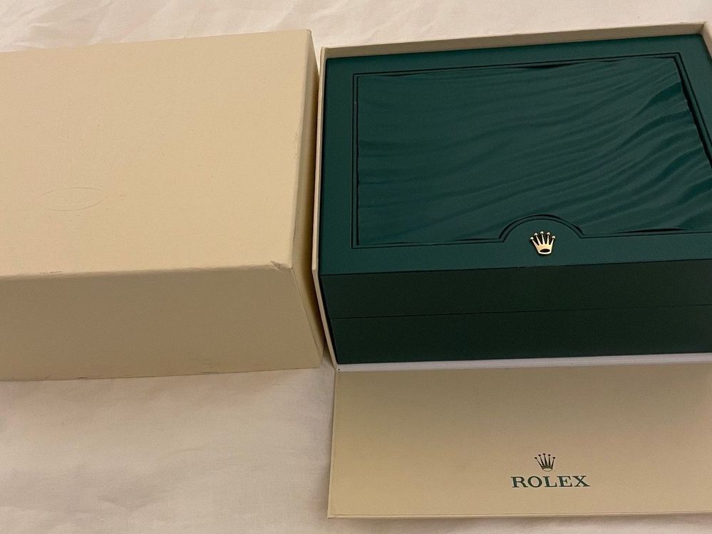Rolex Box large (Gebraucht) in für CHF 180 – mit Lieferung auf Ricardo ...