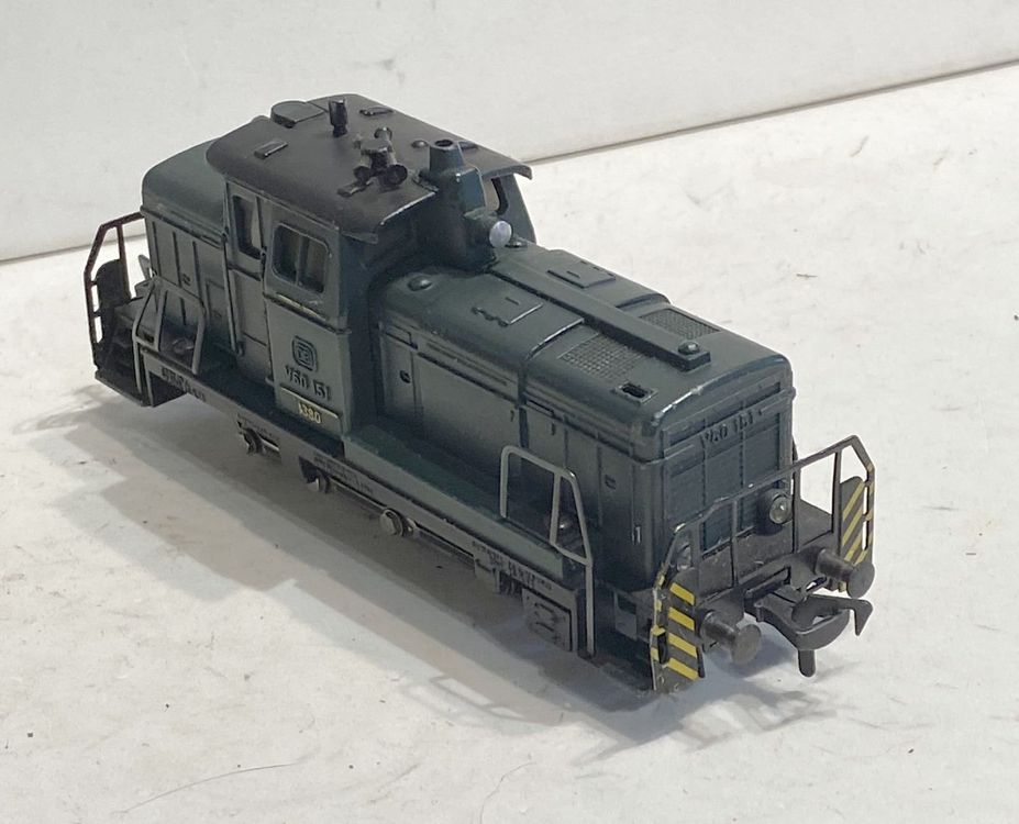 Fleischmann 1380 Diesel-Lok / locomotive diesel DB V60 151 (Gebraucht ...