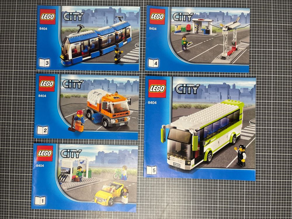 LEGO City 8404 Bus und Tram Station | Kaufen auf Ricardo