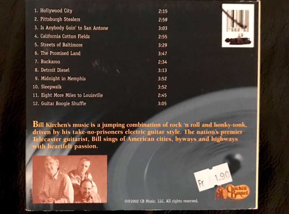 CD Bill Kirchen - Dieselbilly Road Trip (Gebraucht) in Zürich für CHF ...
