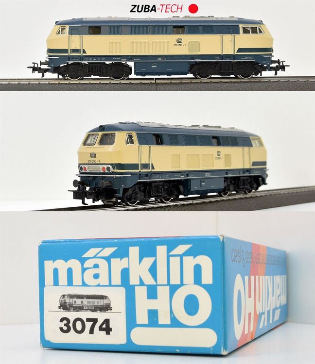 Märklin 3074 Diesellok Br 216 DB, H0 WS (Gebraucht) in St. Gallen für ...