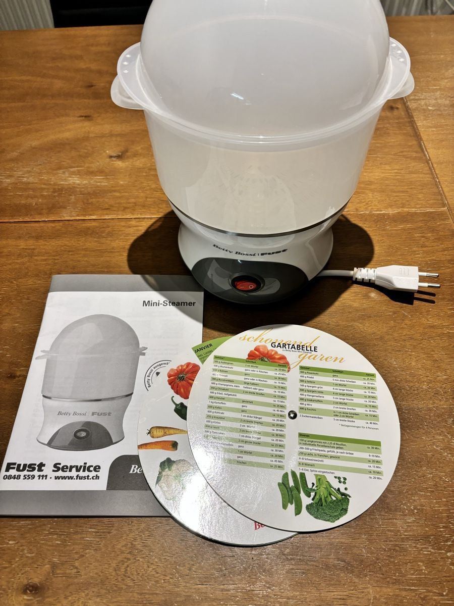 Mini-Steamer, Dampfgarer Betty Bossy (Gebraucht) in Subingen für CHF 5 ...