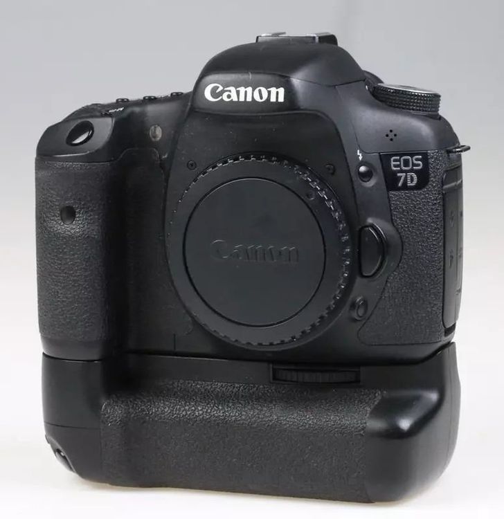 Canon EOS 7D inkl. Batteriegriff und 3 Akkus (Gebraucht) in Nunningen für CHF 389 – mit ...
