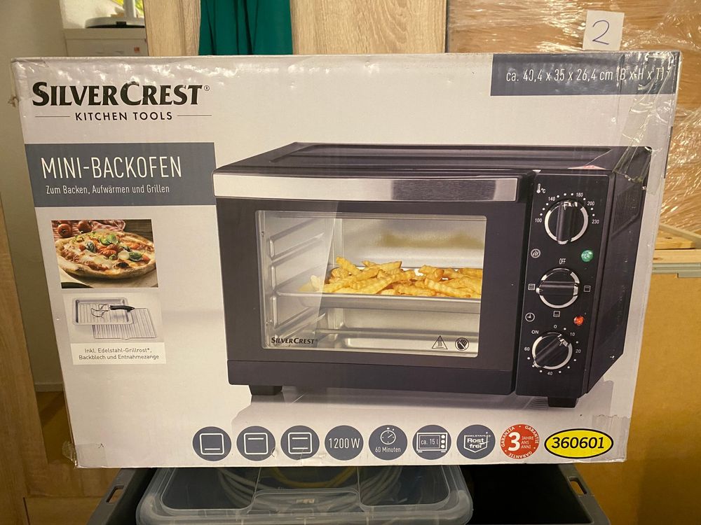 Neuer Mini-Backofen von Silvercrest | Kaufen auf Ricardo