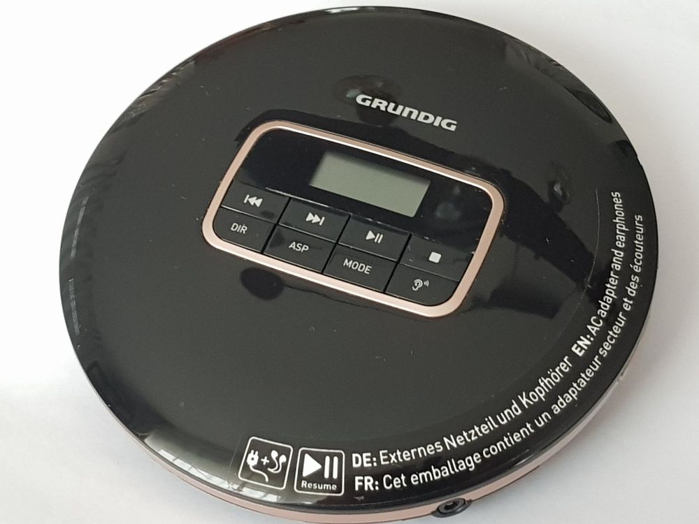 Tragbarer CD Player, Grundig GCDP 8000 Discman, (Neu (gemäss ...