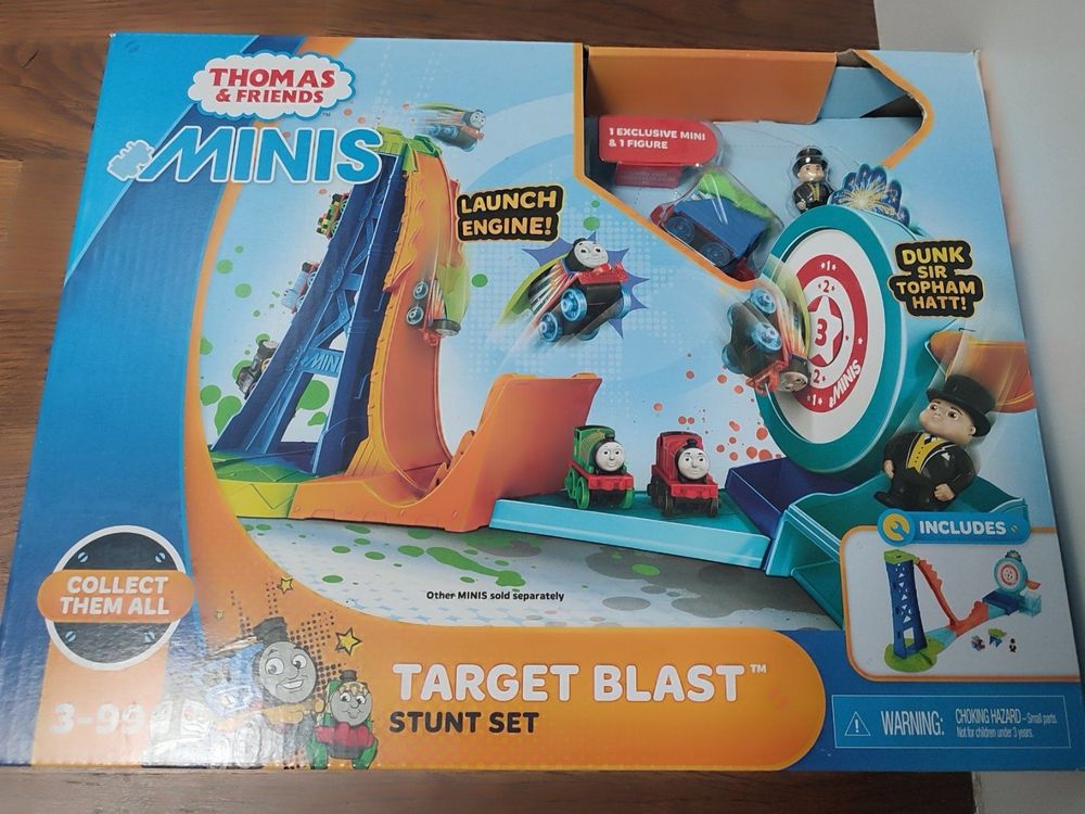 Thomas & Friends Minis Target Blast - Stunt Set (Neu (gemäss ...