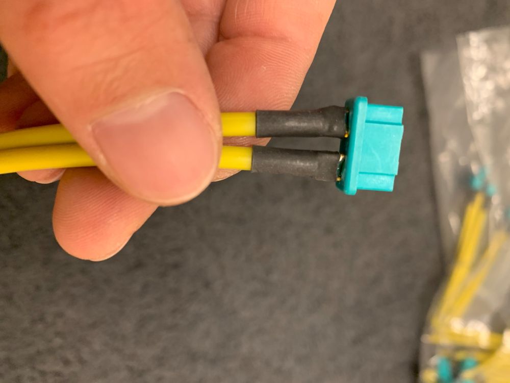 10x MPX-Stecker Female Multiplex mit Litze verzinnt, 2.5mm | Kaufen auf ...