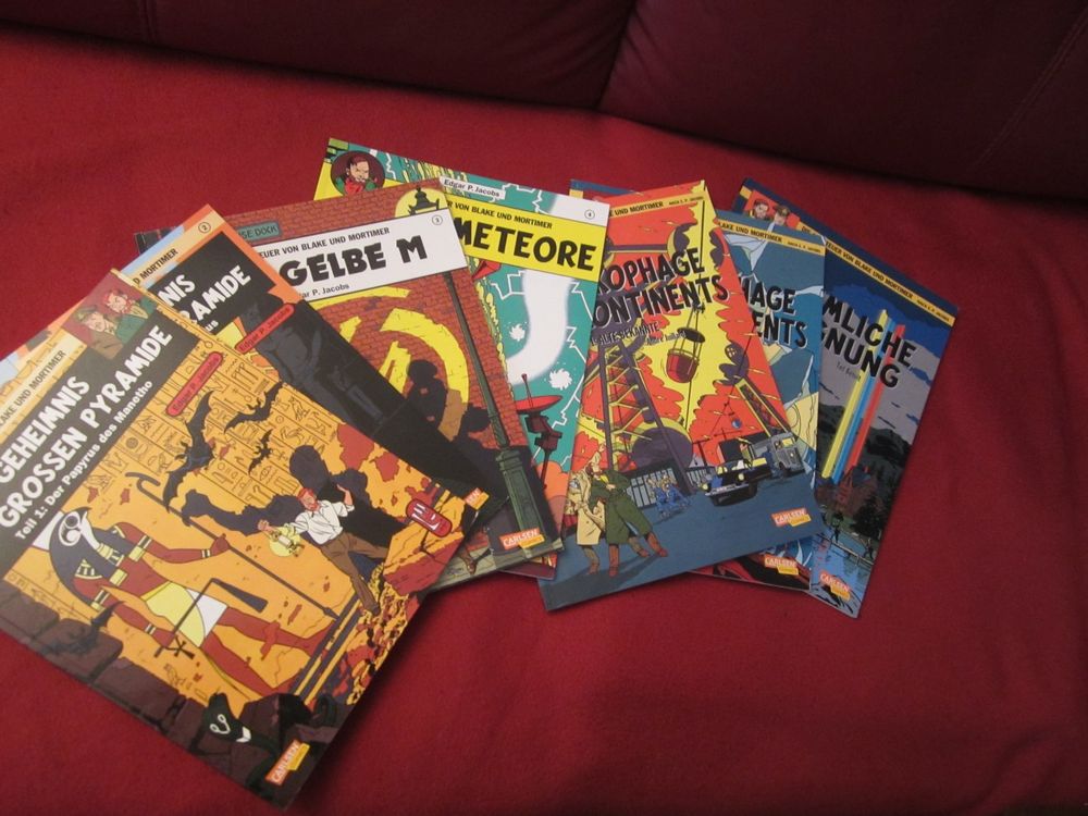 DIE ABENTEUER VON BLAKE UND MORTIMER(CARLSEN COMIC 7 STK) | Kaufen auf Ricardo