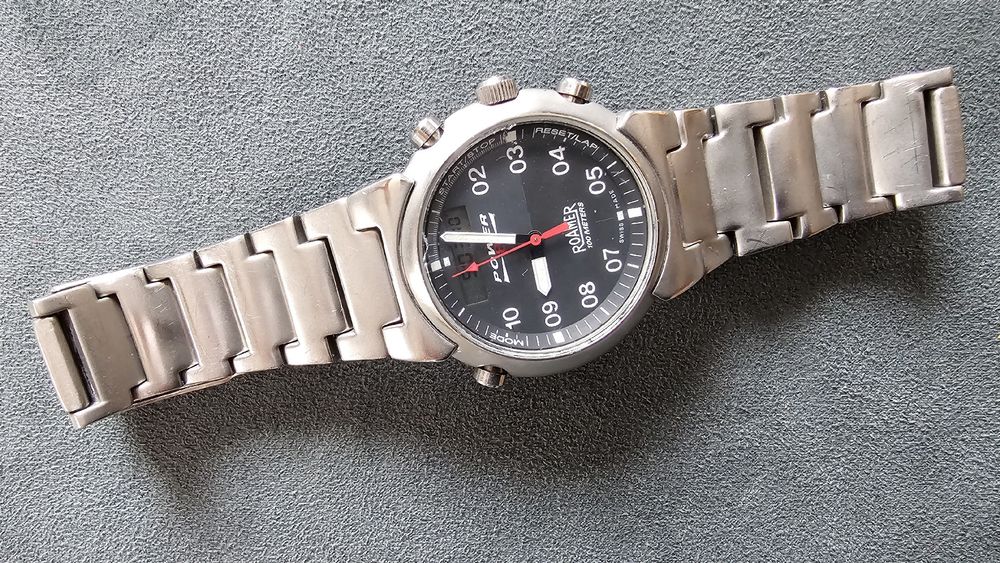 ROAMER POWER 8 Swiss Made Herrenuhr 37.3mm (Gebraucht) in Speicher für ...