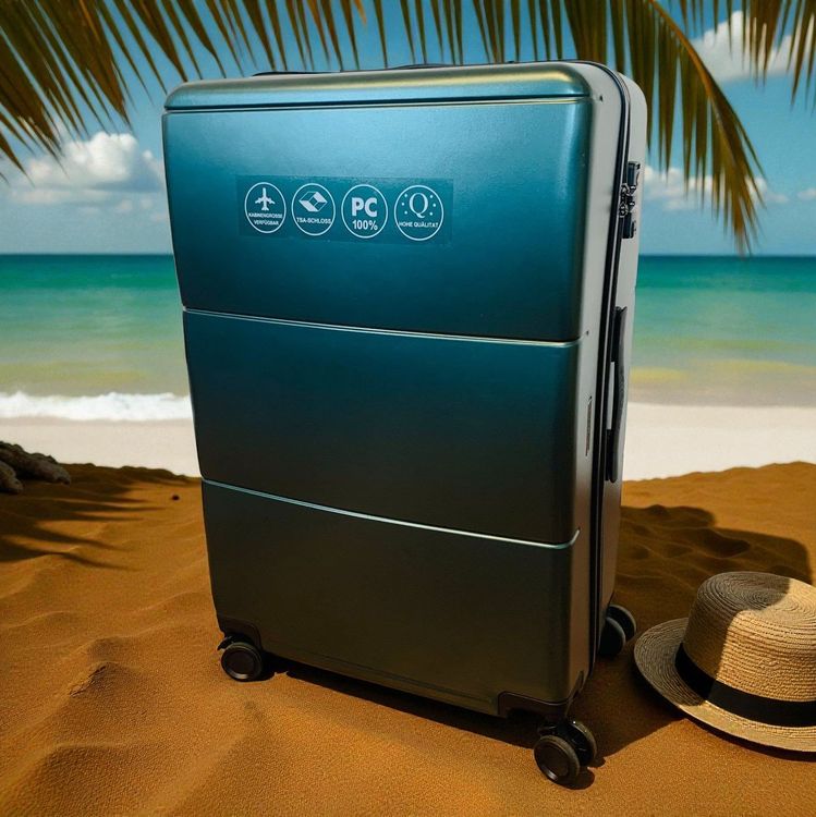 PC TSA Koffer Reisekoffer Gr. XL gateBAG 77cm Grün NEU (Neu und ...