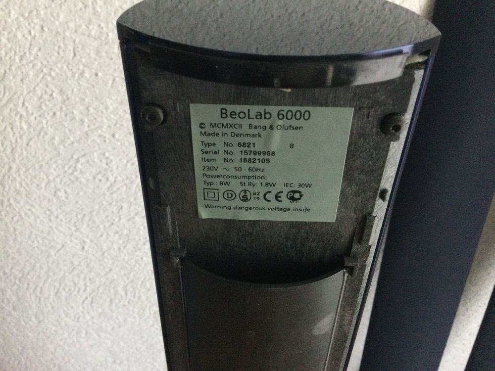 Enceintes B&O Beolab 6000 | Acheter sur Ricardo