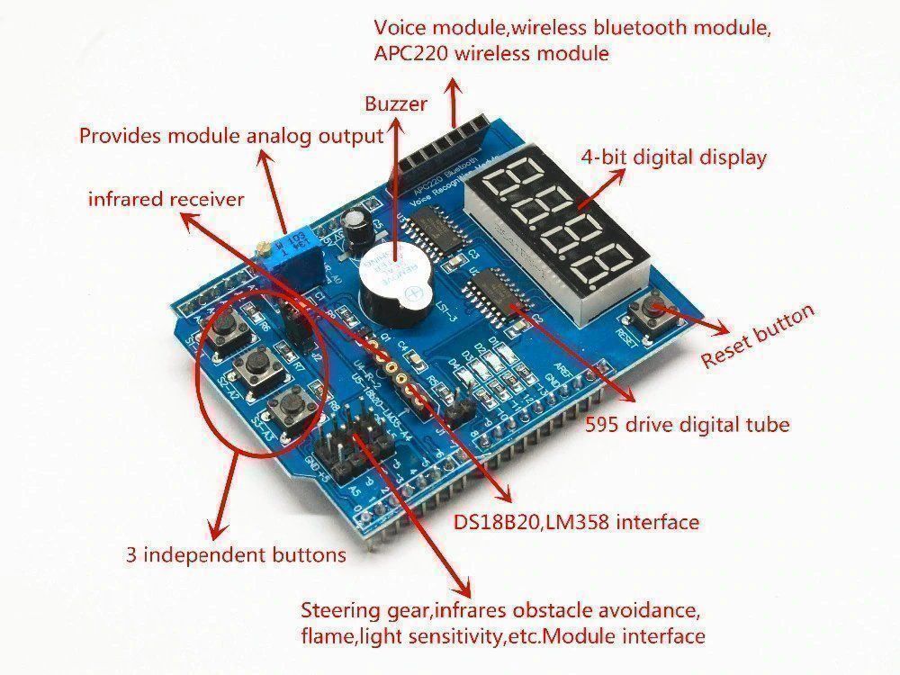Multifunktionale Board Arduino Shield Neu Und Originalverpackt In Gebenstorf Für Chf 9 Mit