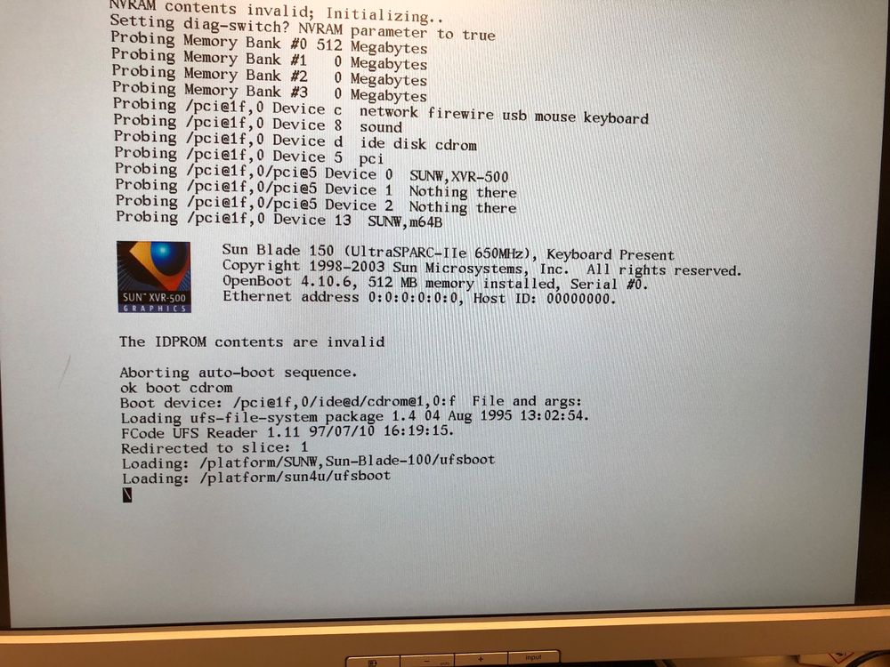 SUN Blade 150 Workstation (Gebraucht) in Eschenbach SG für CHF 100 ...