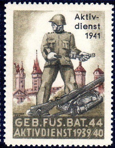 INFANTERIE GEB.FÜS.BAT.44 MIT AUFDRUCK** | Kaufen auf Ricardo