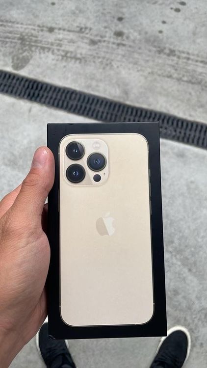 Das iPhone 13 Pro 256 GB Gold ist neu und Orginalverpackt. | Kaufen auf ...