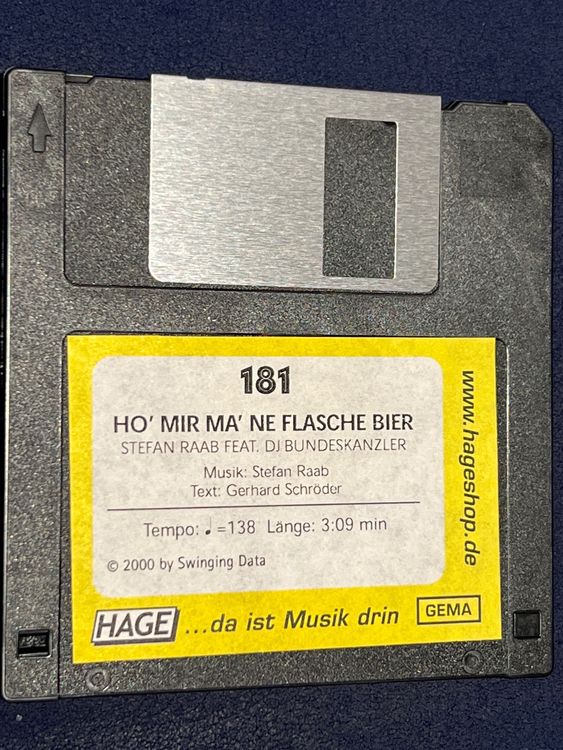 Musik - Midifile - Stefan Raab -Hol‘ mir ma‘ ne Flasche Bier (Gebraucht ...