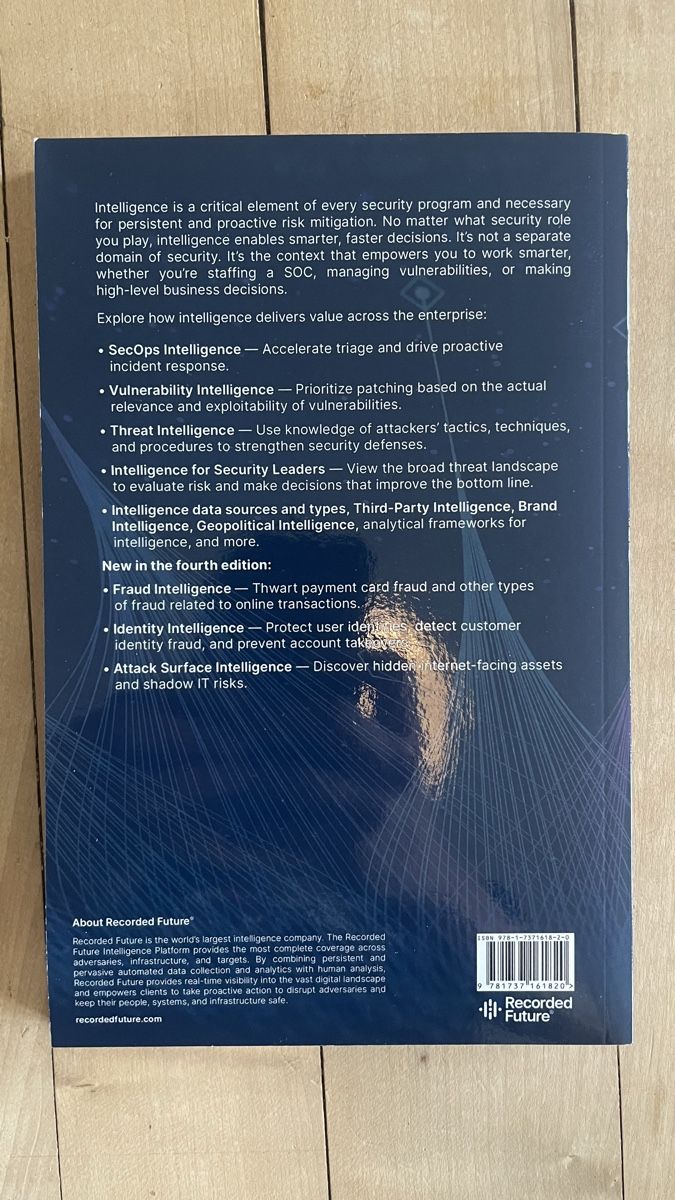 The Intelligence Handbook 4th Edition – Top Zustand! (Neu (gemäss ...