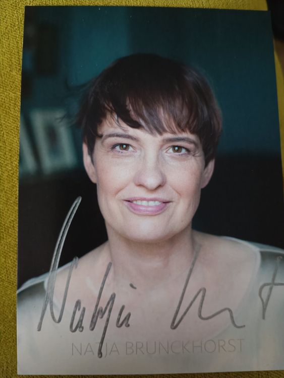 Natja Brückhorst - signierte Autogrammkarte (Gebraucht) in Menziken für ...