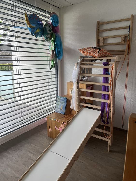 Klettergerüst indoor Outdoor Antonie&Emma Faber 8 Holz (Neu (gemäss ...