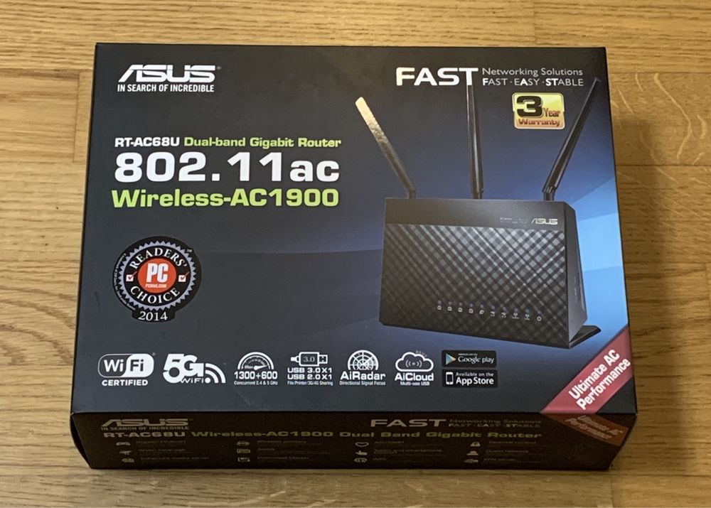 ASUS RT-AC68U Wireless-AC1900 Dual Band Giga Router (Gebraucht) in Ostermundigen für CHF 39 ...