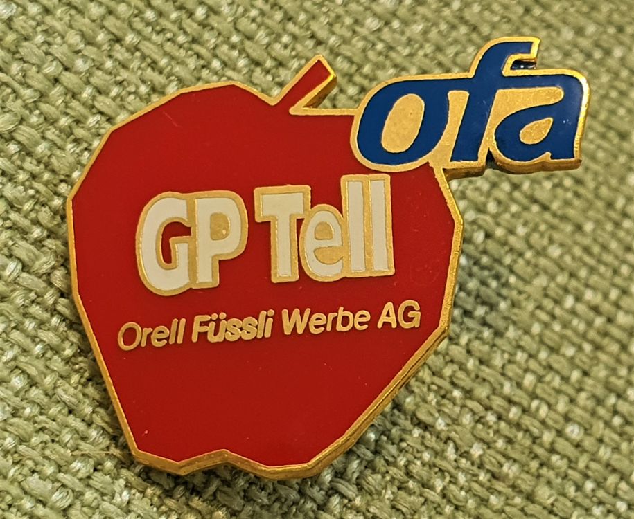 P430 - Pin Velo-Rennen GP Tell 1995 - ofa Orell Füssli | Kaufen auf Ricardo