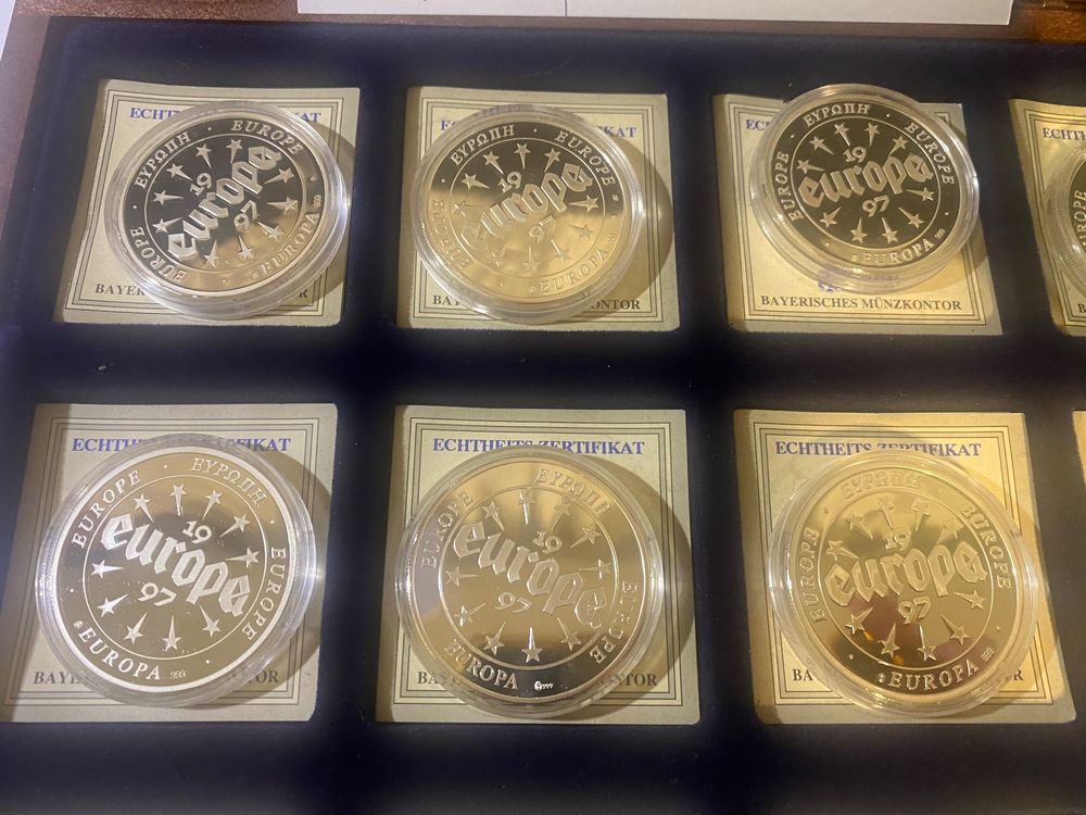 COFFRET MEDAILLES EUROPA 1997 - 12 MEDAILLES ARGENT 999 | Kaufen auf ... COFFRET MEDAILLES EUROPA 1997 - 12 MEDAILLES ARGENT 999 | Kaufen auf ...