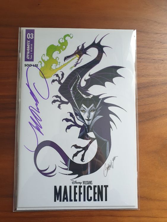 Disney Villains: Maleficent #3 J. Scott Campbell Cover O (Neu (gemäss ...