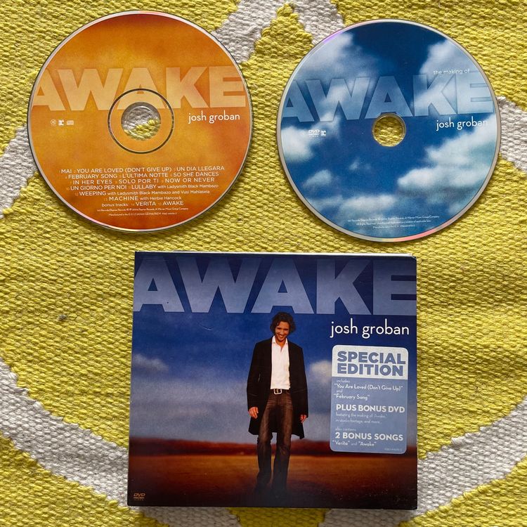 JOSH GROBAN-CD+DVD SPECIAL EDITION AWAKE (DIGIPACK) (Gebraucht) in ...