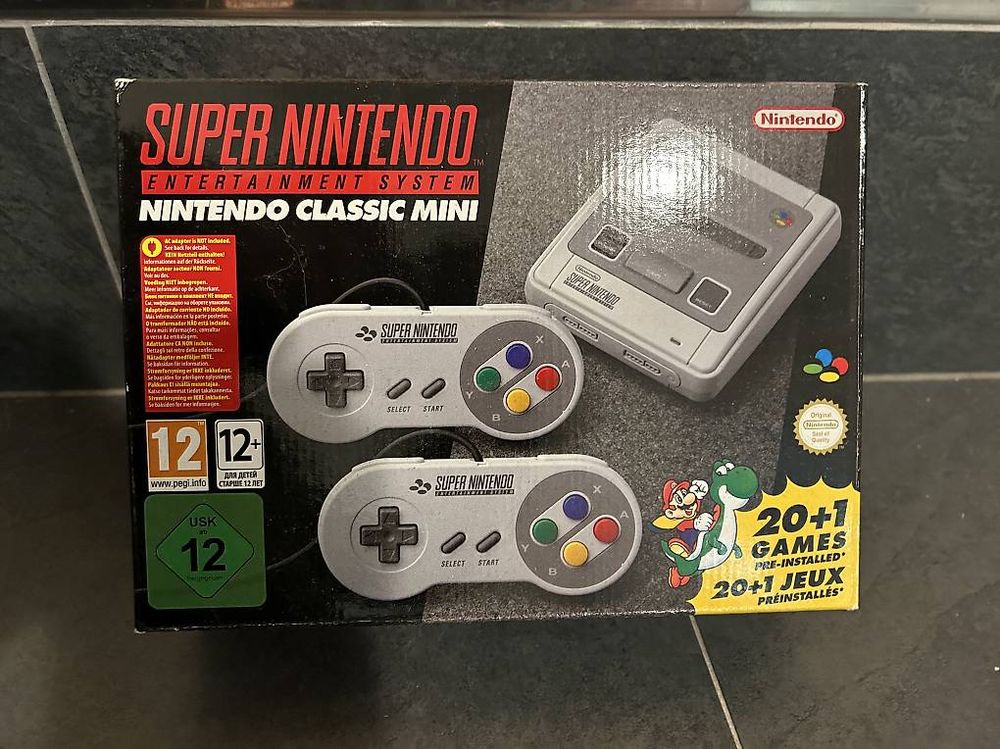 Super Nintendo Classic Mini (Neu!) (Neu und originalverpackt) in ...