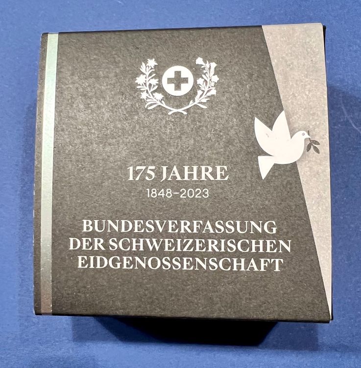 175 Jahre Bundesverfassung - PP mit Künstlerzertifikat # 244 (Neu und originalverpackt) in ...
