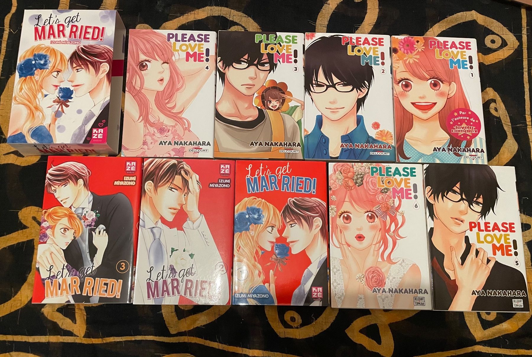 Lot Manga Josei Coffret Let's Get Married + Please Love Me (Neuf (Voir ...