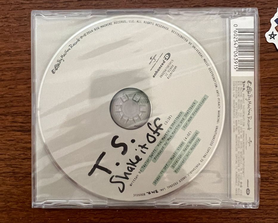 Taylor Swift Bundle Shake It Off + Blank Space Single | OVP (Neu und ...