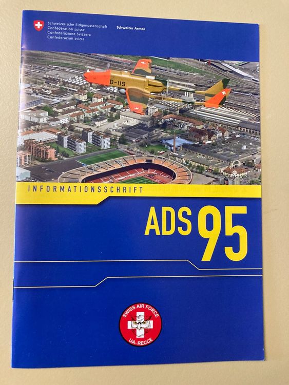 Prospekt: ADS 95 - Aufklärungsdrohnen - Schweizer Luftwaffe (Gebraucht ...