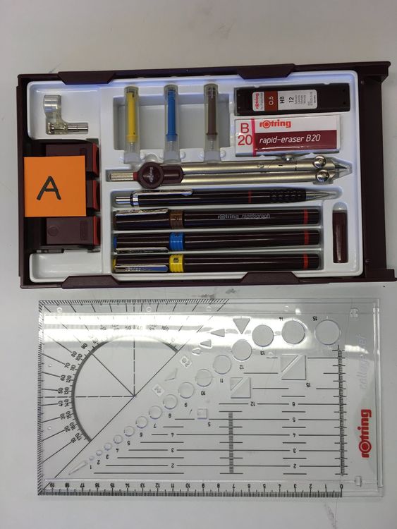 Rotring Rapidograph College Set A (Gebraucht) in Zell ZH für CHF 10 ...