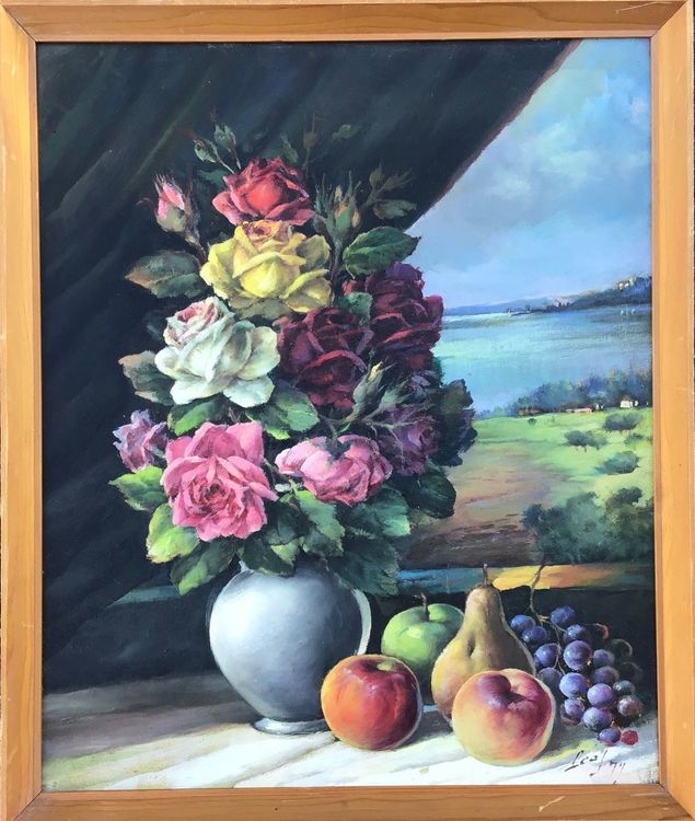 Stillleben Gemälde unleserlich signiert (Gebraucht) in Hochdorf für CHF 30 – mit Lieferung auf ...