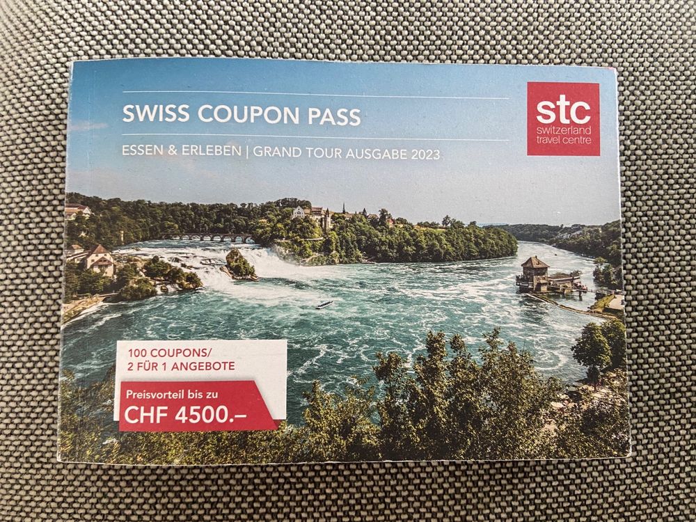 Swiss Coupon Pass Heft, Grand Tour of Switzerland | Kaufen auf Ricardo