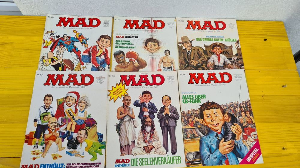 MAD Comics 1977 (Gebraucht) in Oberbuchsiten für CHF 8.9 – mit ...