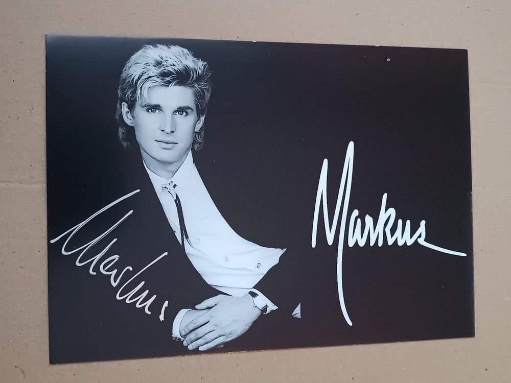 Markus - signiert Autogrammkarte (Gebraucht) in Menziken für CHF 4.9 ...