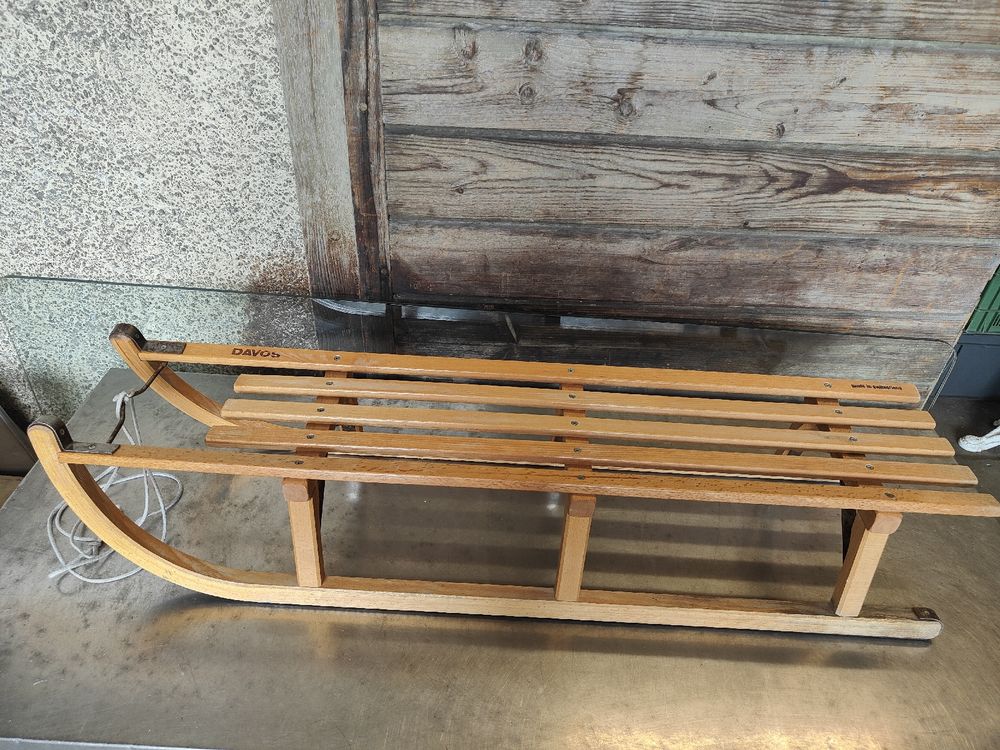 Original Davoser Schlitten (2-Sitzer) (Gebraucht) in Aarau für CHF 60 ...