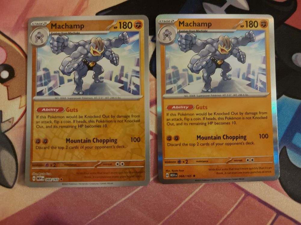 Machamp #068 holo and reverse MEW EN (151) | Kaufen auf Ricardo