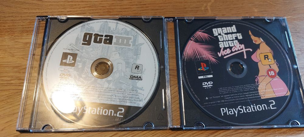 Gta 3 & Gta Vice City PS2 Disc Only PlayStation 2 (Gebraucht) in ...