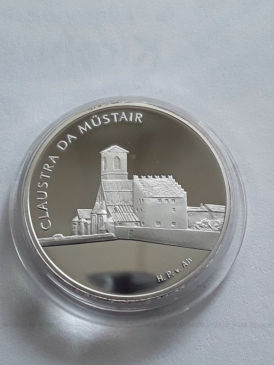 20 Fr. Gedenkmünze 2001 Claustra da Müstair PP (Gebraucht) in Bazenheid für CHF 30 – mit ...
