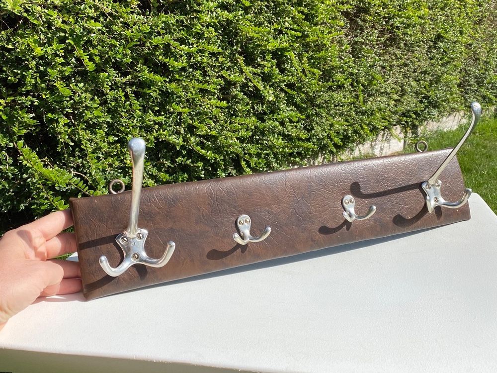 Patère Porte-manteau Vintage en cuir | Kaufen auf Ricardo