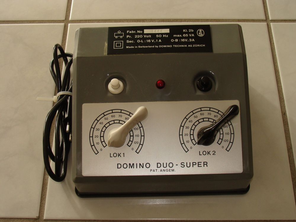 MODELLBAHN TRAFO DOMINO DUO 70 VA IN OVP (Neu (gemäss Beschreibung)) in ...