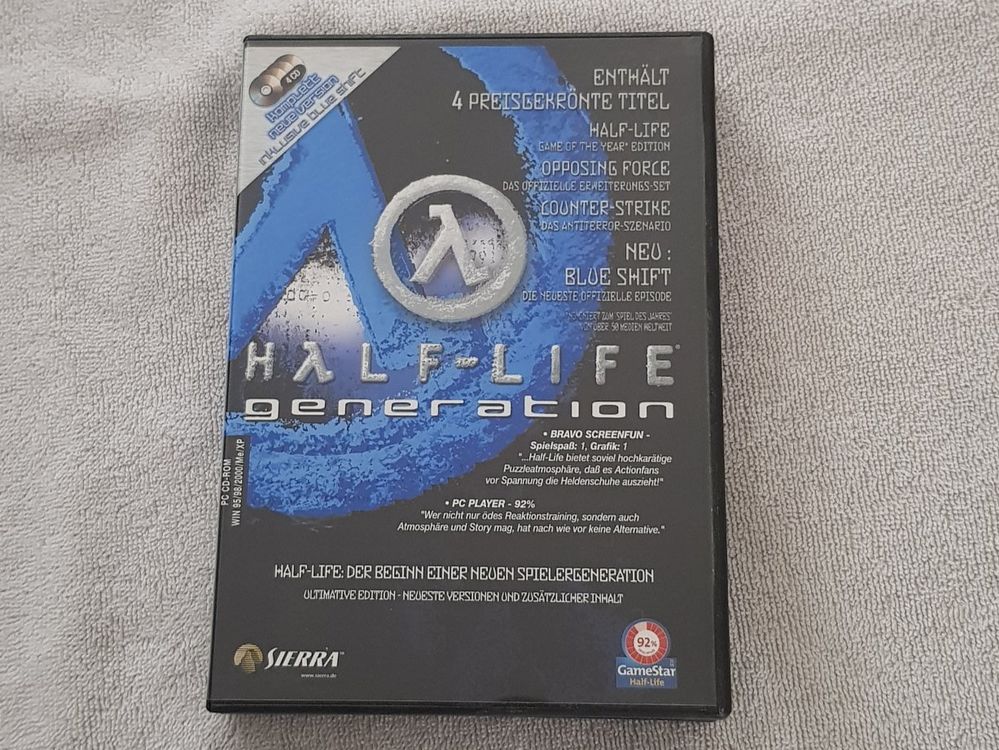 Half-Life generation (PC CD-ROM) (Gebraucht) in Oberwil BL für CHF 30 ...