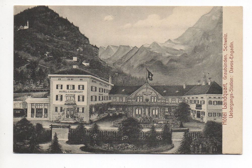 LANDQUART Hotel Landquart, Ch. Pötter, Chur (Neu (gemäss Beschreibung ...