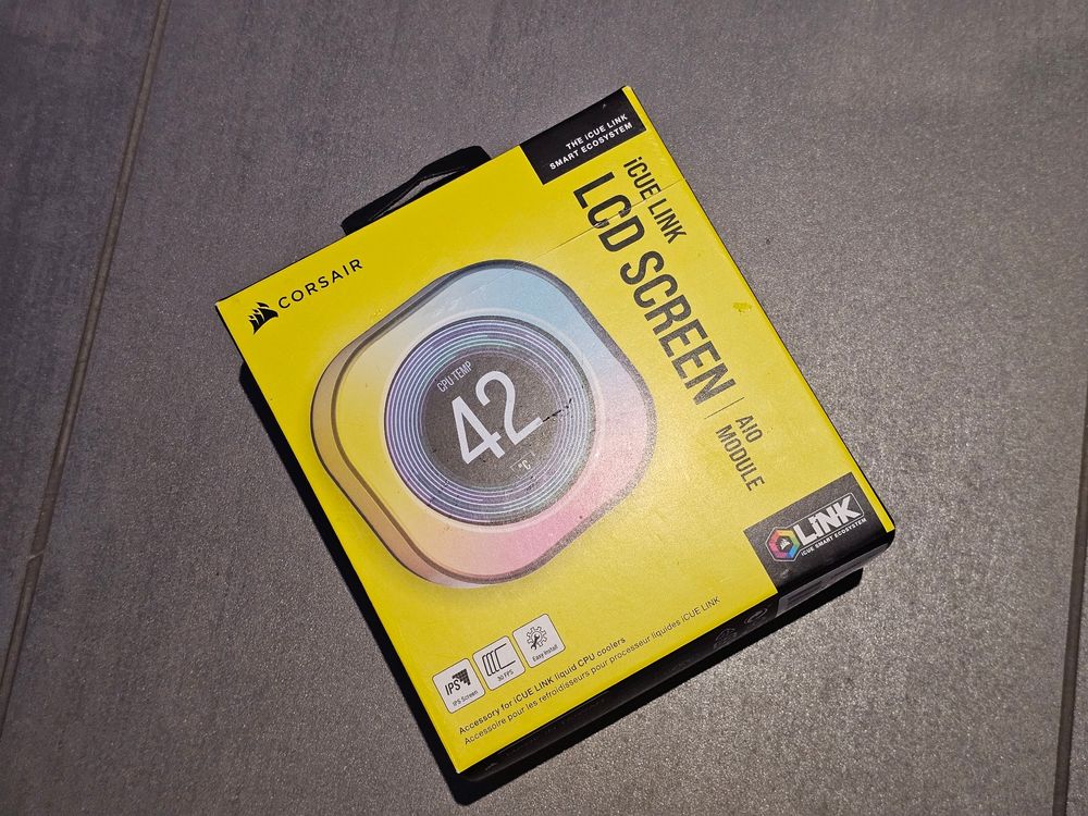 Corsair iCUE LINK LCD Screen AIO Module (Neu und originalverpackt) in ...