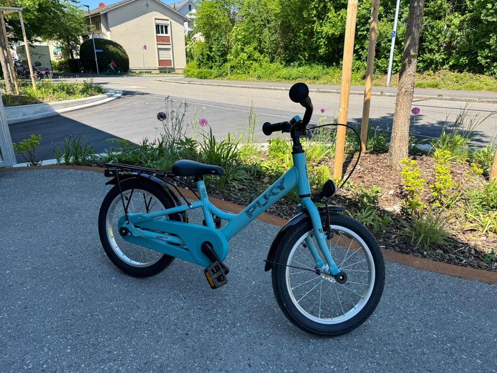 Kids bike Puky Youke 16 inch, light blue, new. | Kaufen auf Ricardo