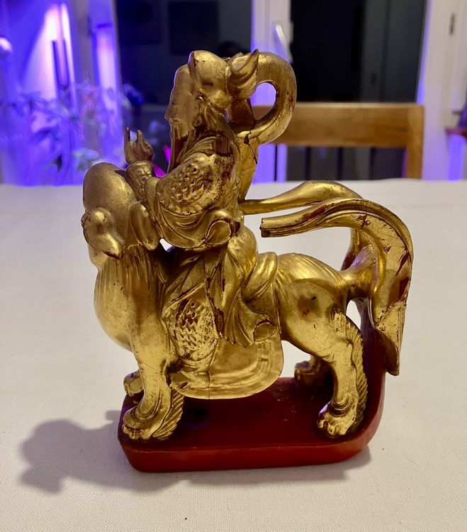 Zwei seltene, alte Figuren aus China - Feng Shui Götter (Gebraucht) in ...